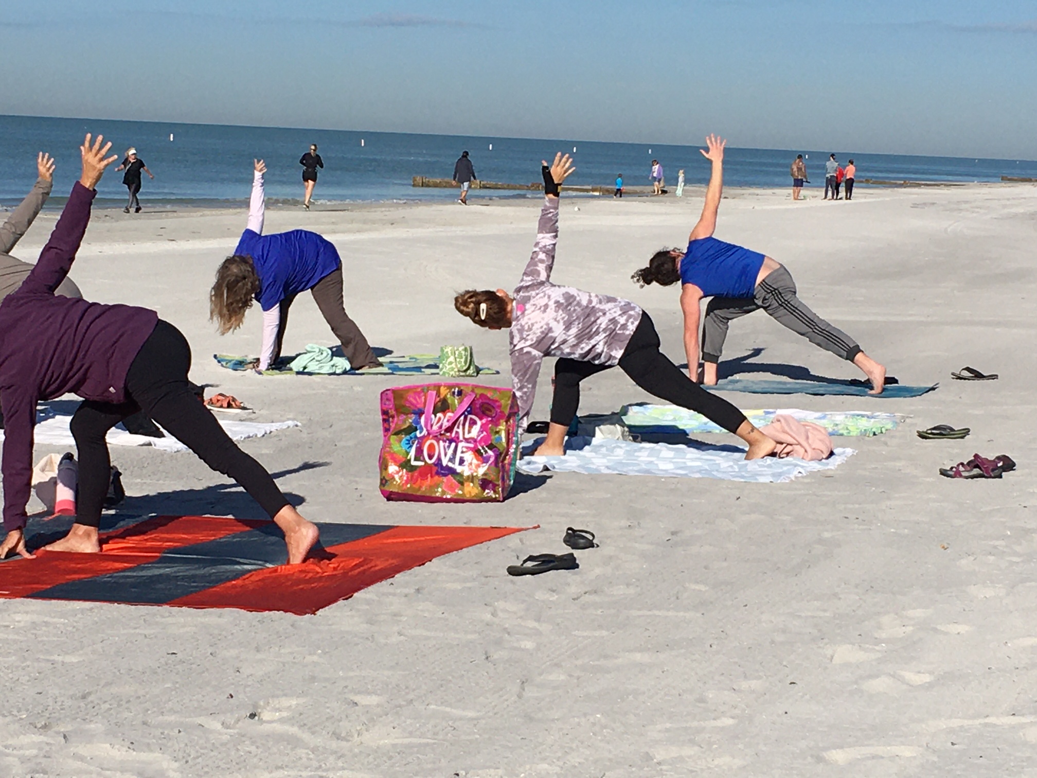 Sunrise and Sunset Beach Yoga Classes - Madeira Beach Yoga